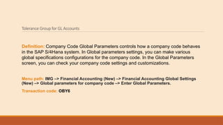 configuration of SAP Enterprise structure | PPTX