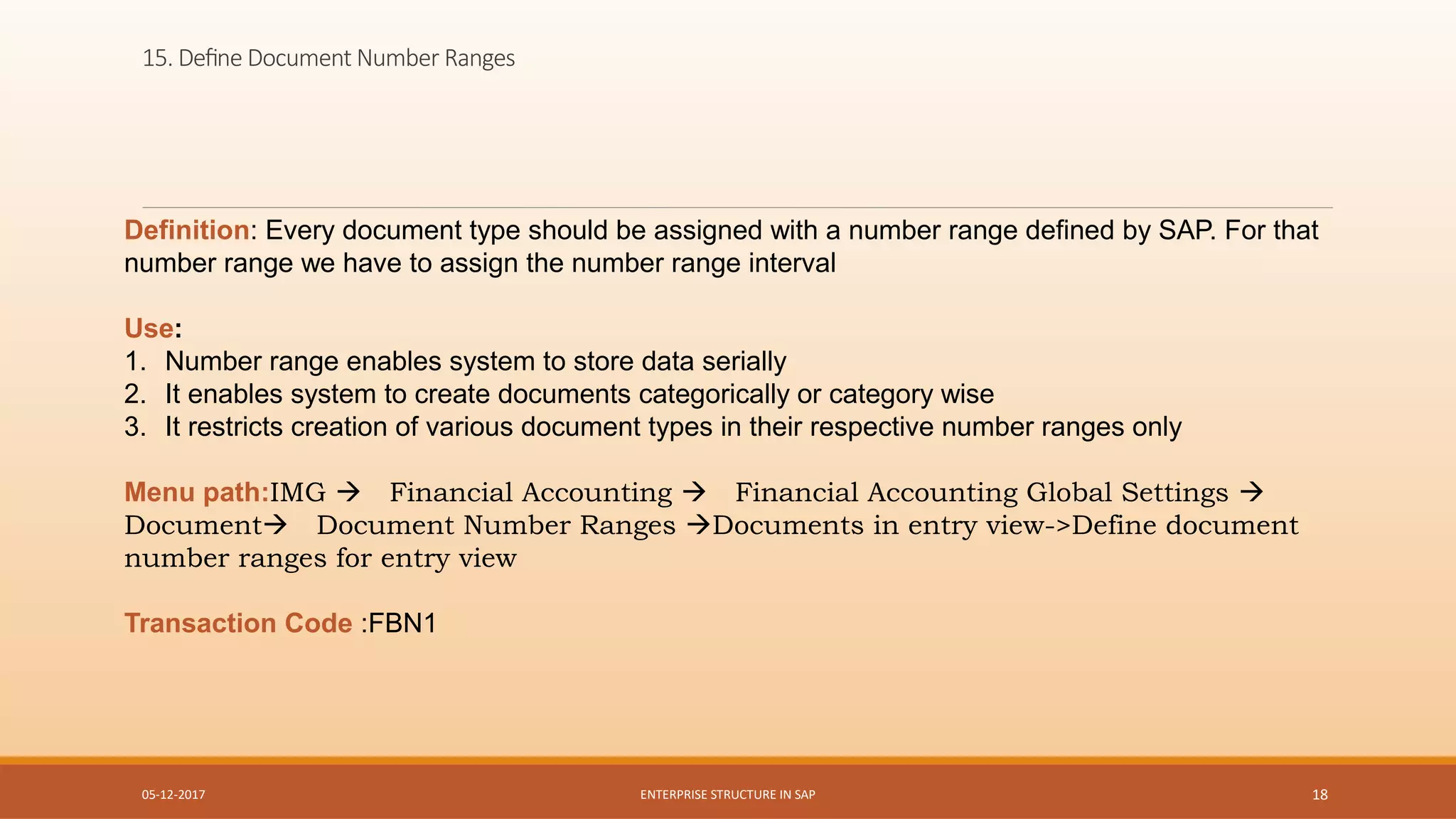 Enterprise structure in sap fico | PDF