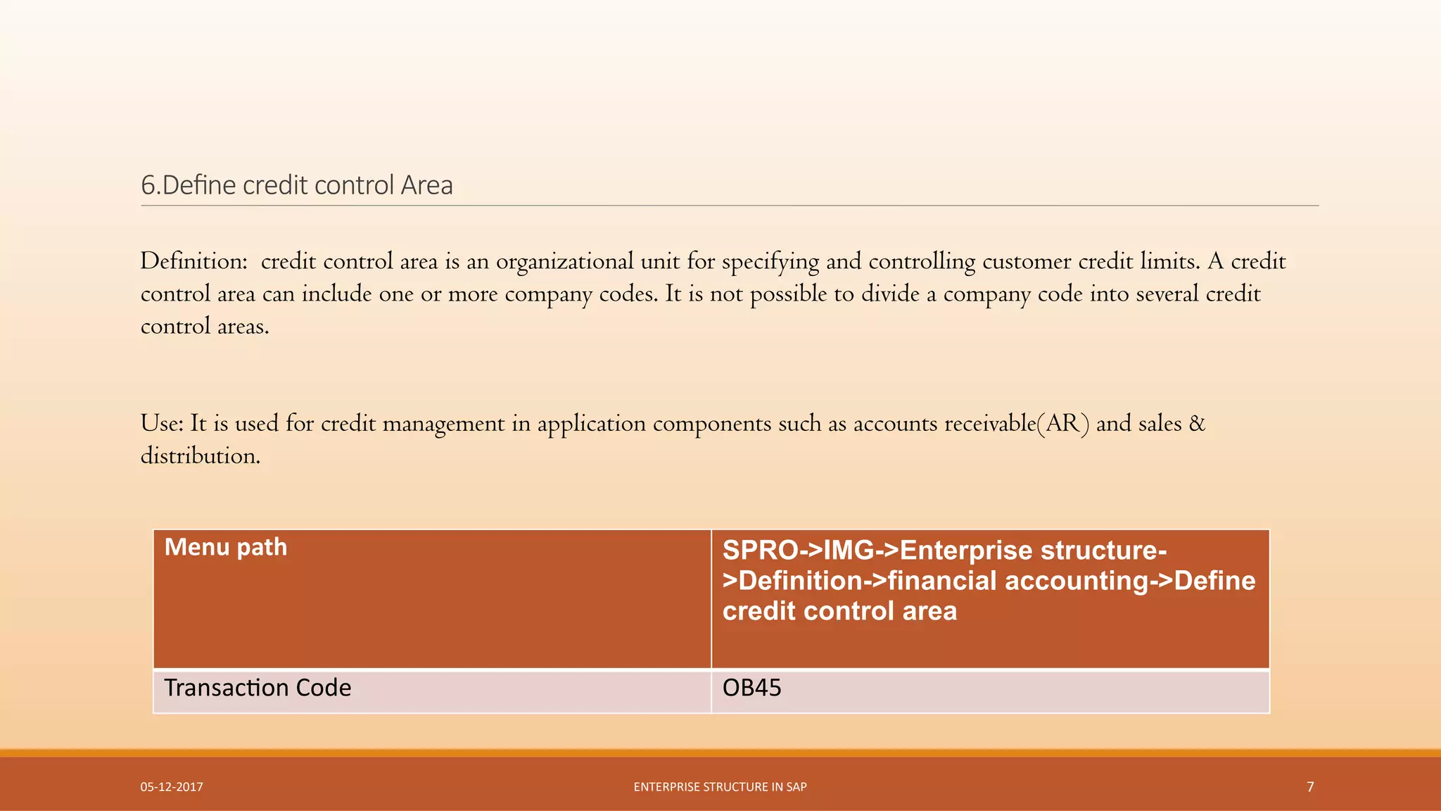 Enterprise structure in sap fico | PDF
