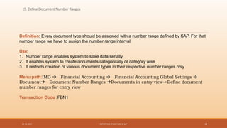 Enterprise structure in sap fico | PDF
