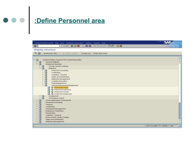 Enterprise Structure, Personnel Structure SAP HCM.ppt