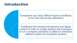 Enterprise Systems | PPTX