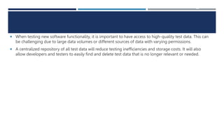 Enterprise Test Data Generation Pptx Computing Technology Computing