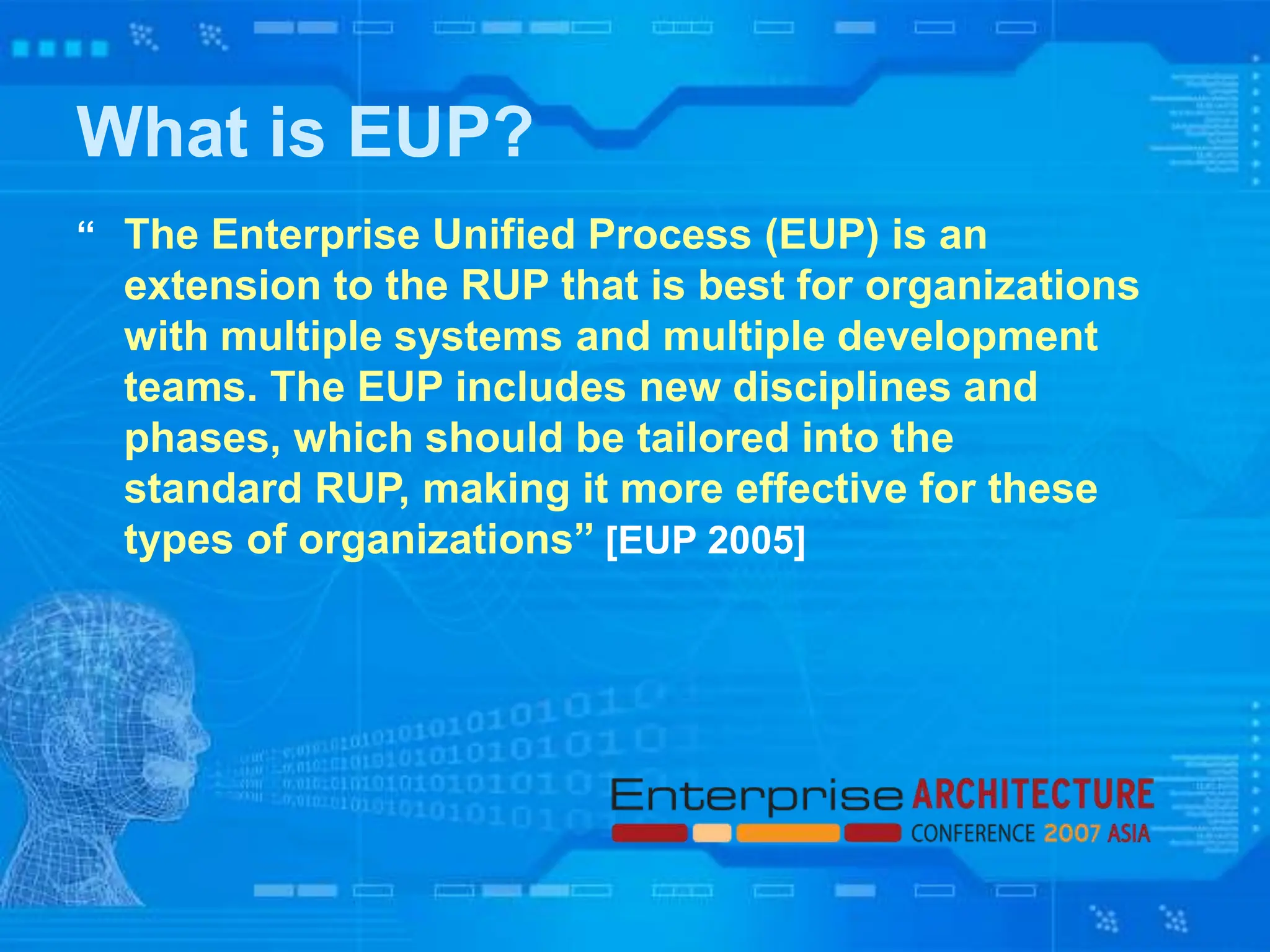 Enterprise Unified Process and rup methodology | PPT