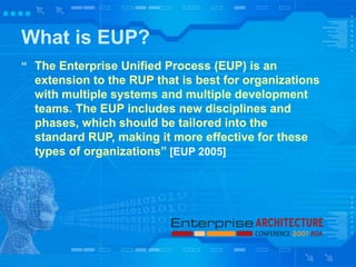 Enterprise Unified Process and rup methodology | PPT
