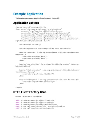 HP ArcSight EnterpriseView REST API Developer's Guide | PDF