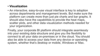 Enterprize and departmental BusinessIintelligence.pptx