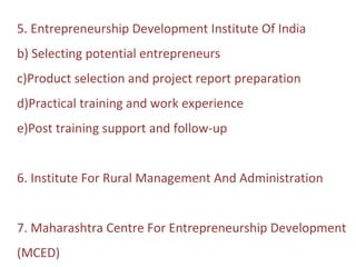 Utsav Mahendra : Enterprneurial Development | PPT