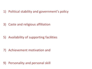 Utsav Mahendra : Enterprneurial Development | PPT