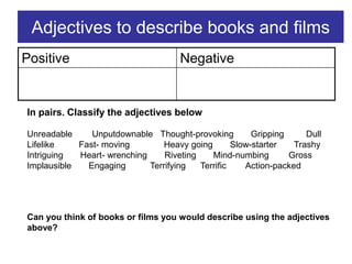 FROM BOOK TO FILM | PPTX