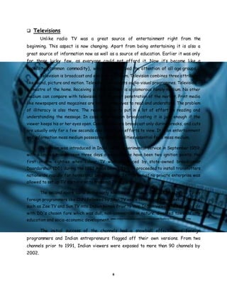 Entertainment and media industry | DOCX