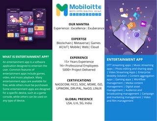 Entertainment and App Solutions | PDF | Home Entertainment Systems ...