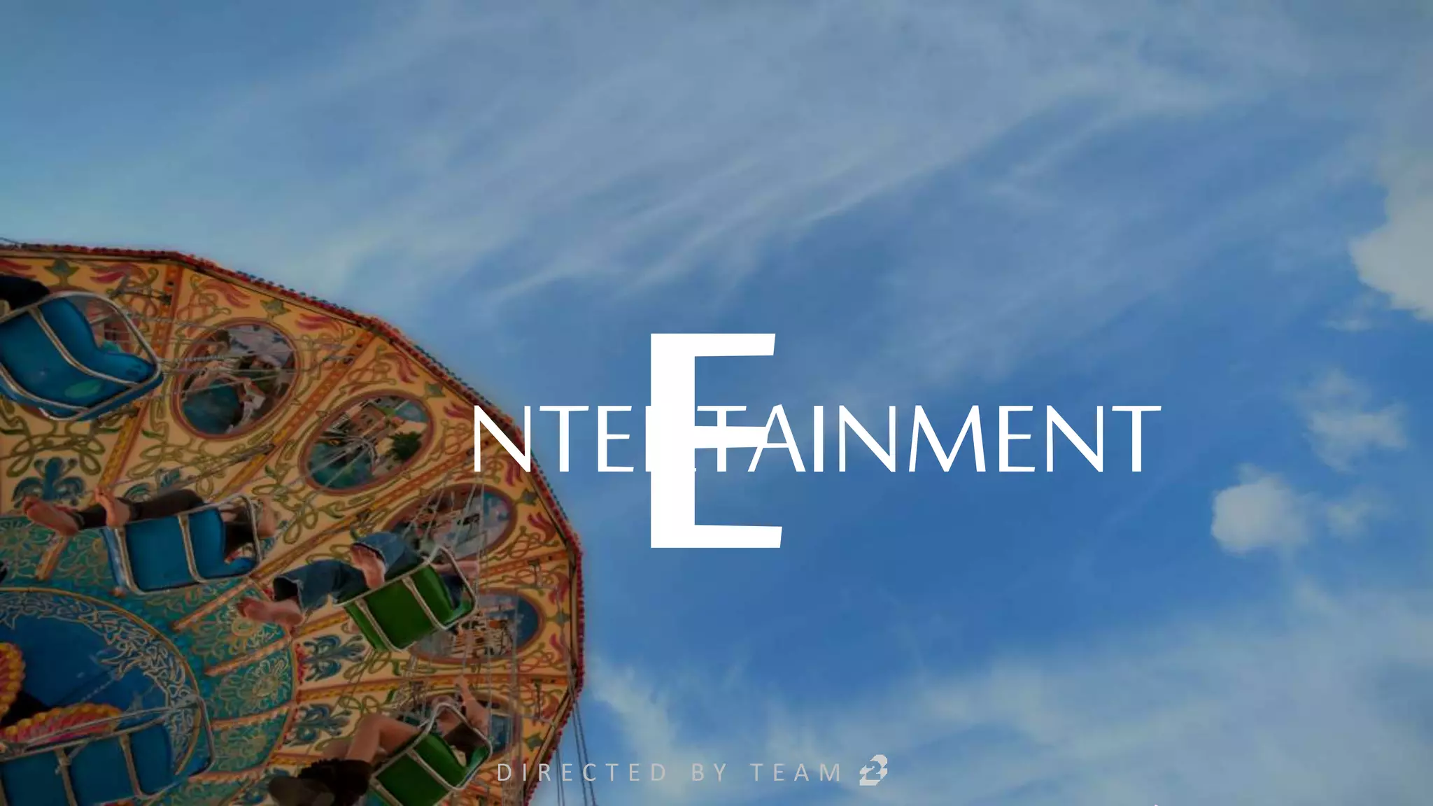 Entertainment presentation | PPT