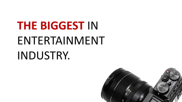 Entertainment presentation | PPT
