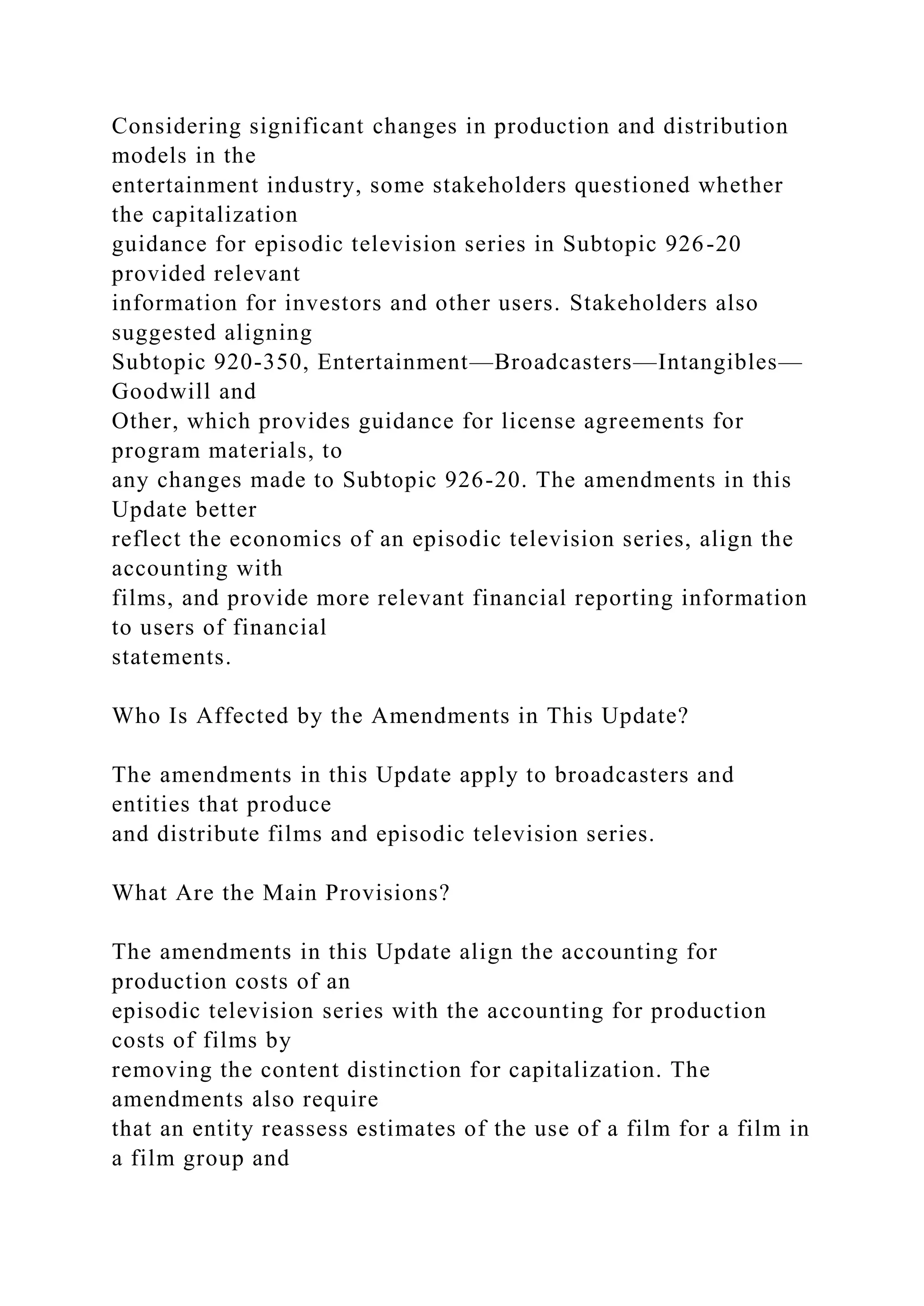 Entertainment—Films—Other Assets—Film Costs (Subtopic 926-.docx