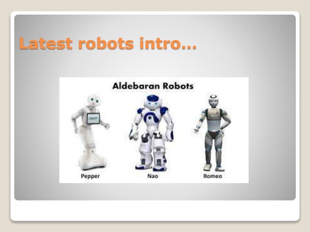 Entertainment robots | PPTX