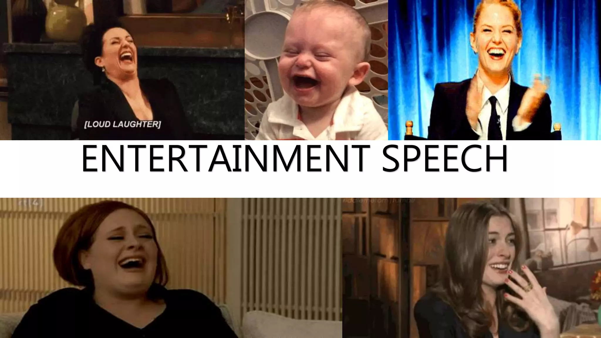 Entertainment speech | PPTX