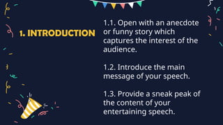 TYPES OF ENTERTAINMENT SPEECH GRADE 8.pptx