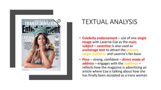 Entertainment weekly textual analysis | PPT