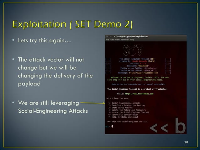 Enter The back|track Linux Dragon | PPT
