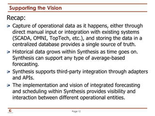 Enterprise Optimization with Synthesis | PPT