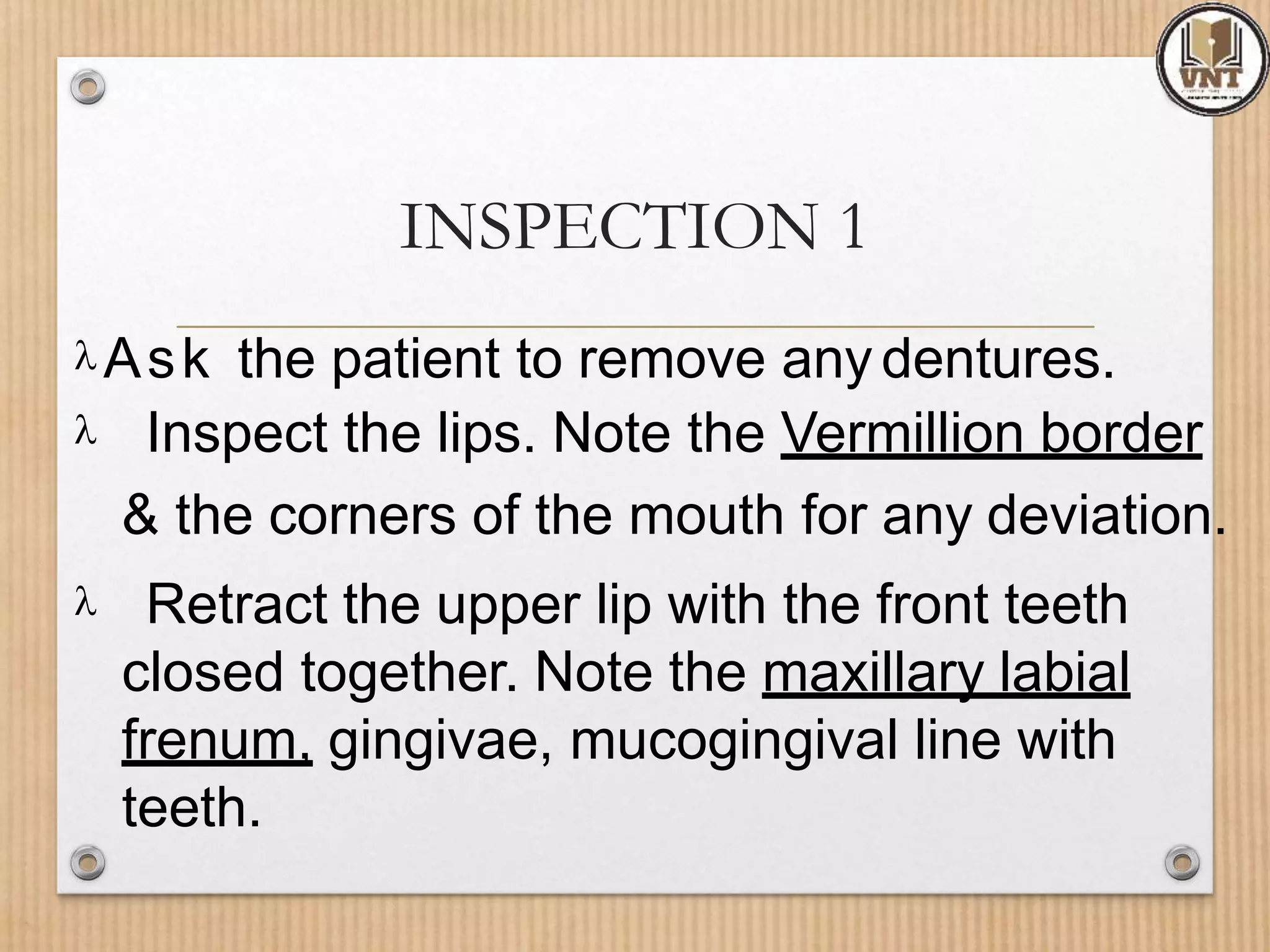 ENT Examination | PPTX