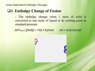 Enthalpy, Calorimetry, Hess's Law | PPT