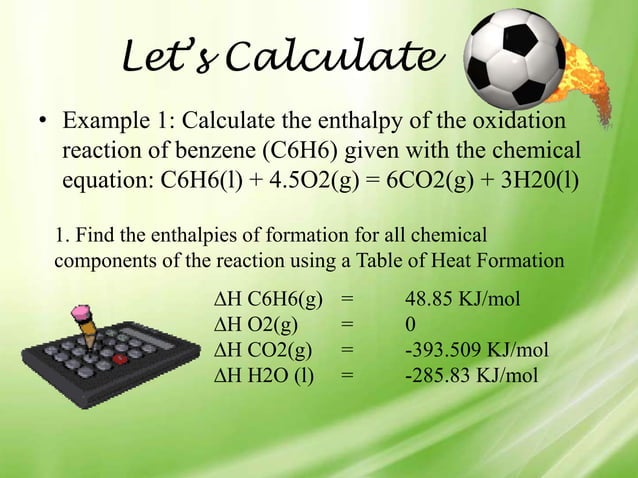 Enthalpy, Calorimetry, Hess's Law | PPT