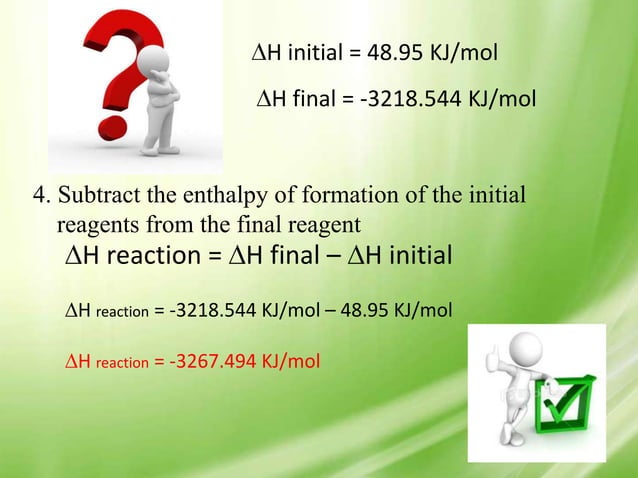 Enthalpy, Calorimetry, Hess's Law | PPT