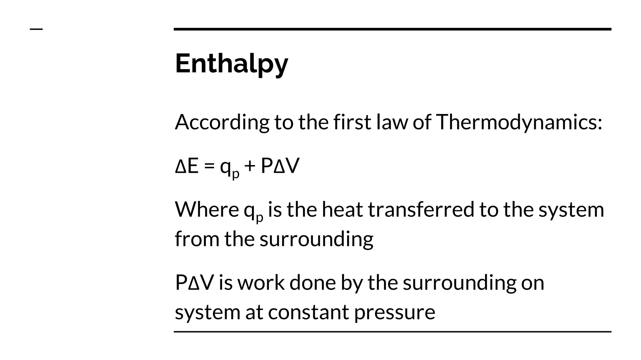 Standard Enthalpy Changes of Reactions | PPTX