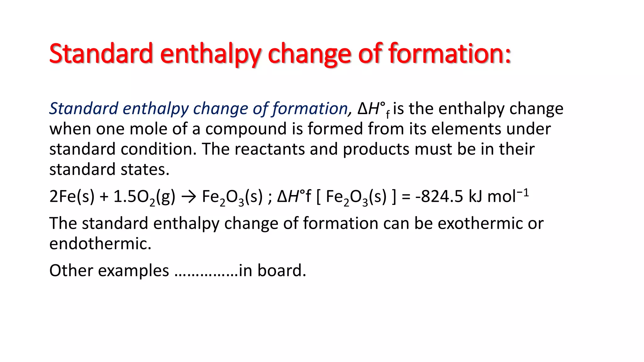 Enthalpy | PPTX