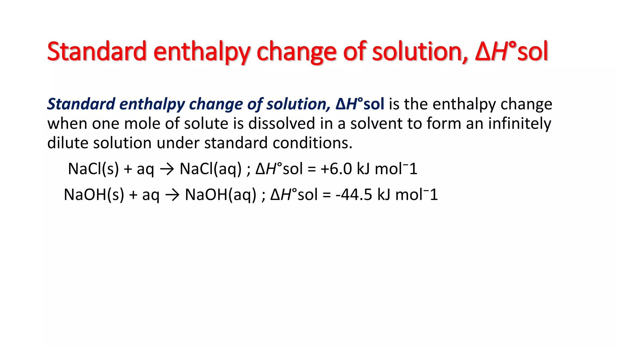 Enthalpy | PPTX