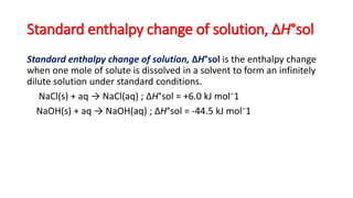 Enthalpy | PPTX