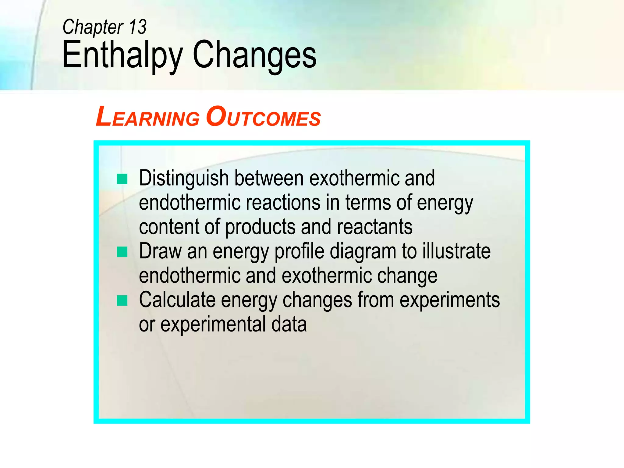 Enthalpy Change CSEC Chemistry.pptx