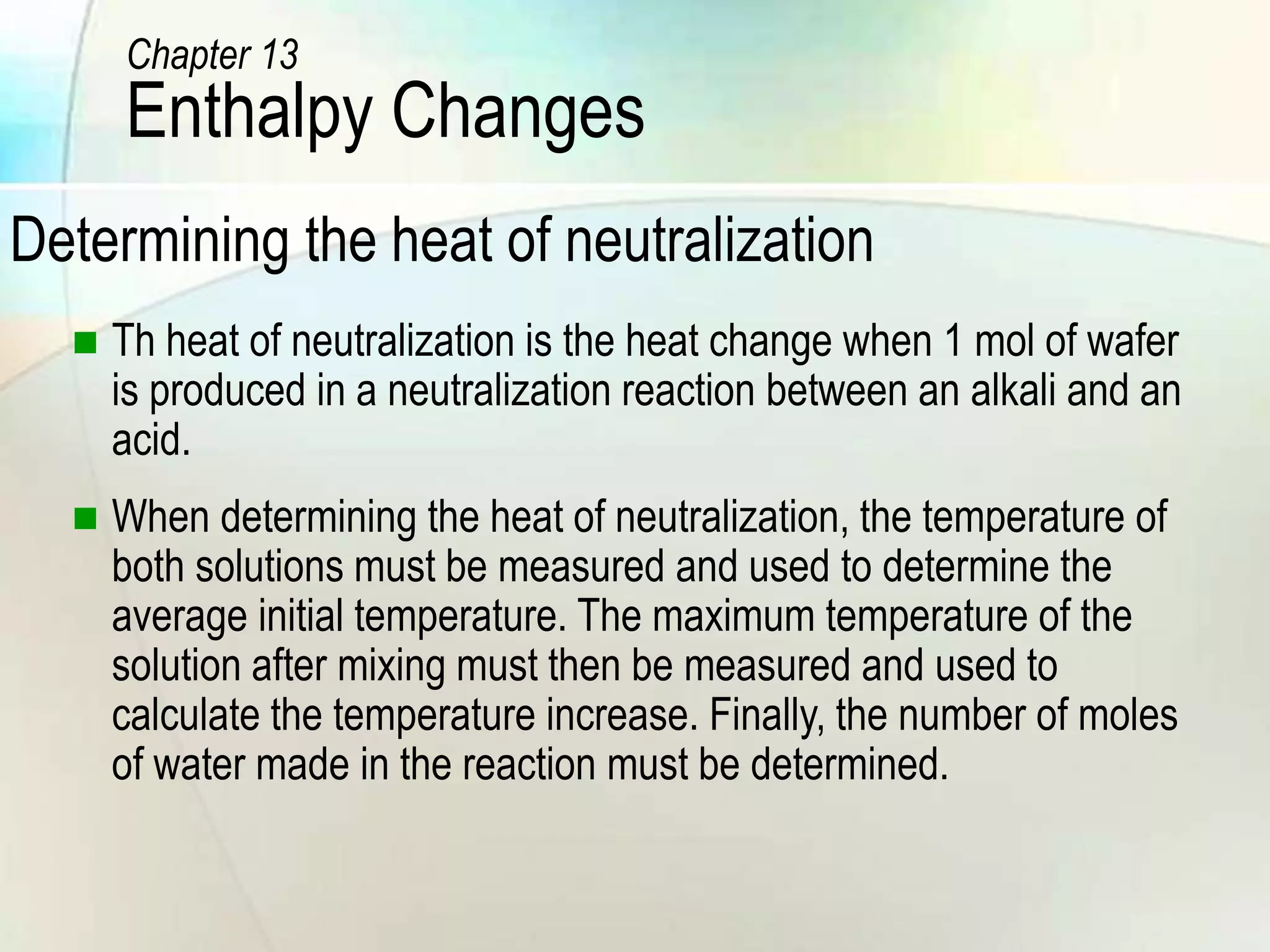 Enthalpy Change CSEC Chemistry.pptx