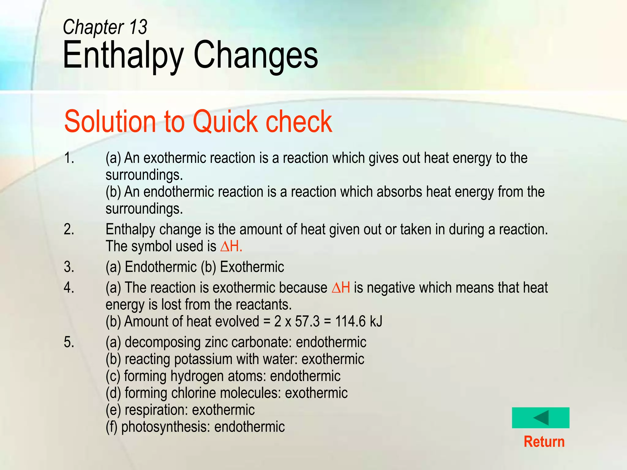 Enthalpy Change CSEC Chemistry.pptx