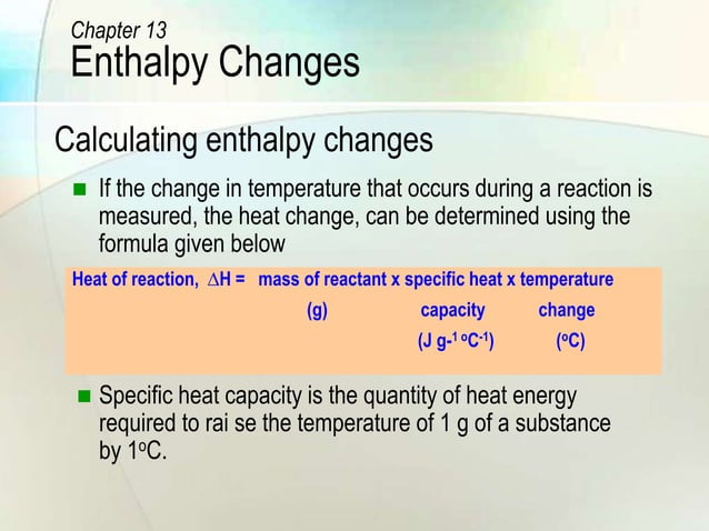 Enthalpy Change CSEC Chemistry.pptx