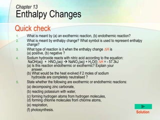Enthalpy Change CSEC Chemistry.pptx