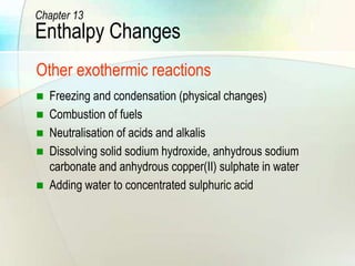 Enthalpy Change CSEC Chemistry.pptx