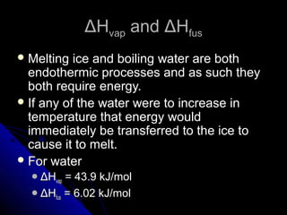 Enthalpy vs entropy | PPT