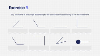 The Angles. Explicacion de los angulos y tipos de angulos | PPTX