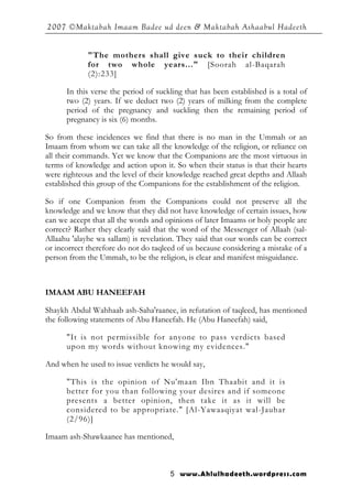 En the issue_of_taqleed_sarghodwee | PDF | Islam | Religion & Spirituality