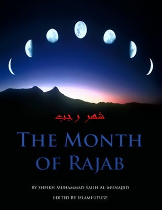 En the month_of_rajab | PDF | Islam | Religion & Spirituality