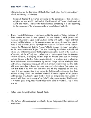 En the month_of_rajab | PDF