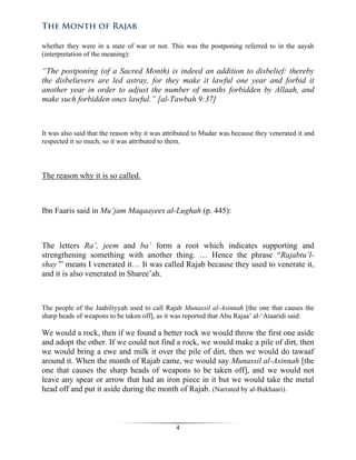 En the month_of_rajab | PDF