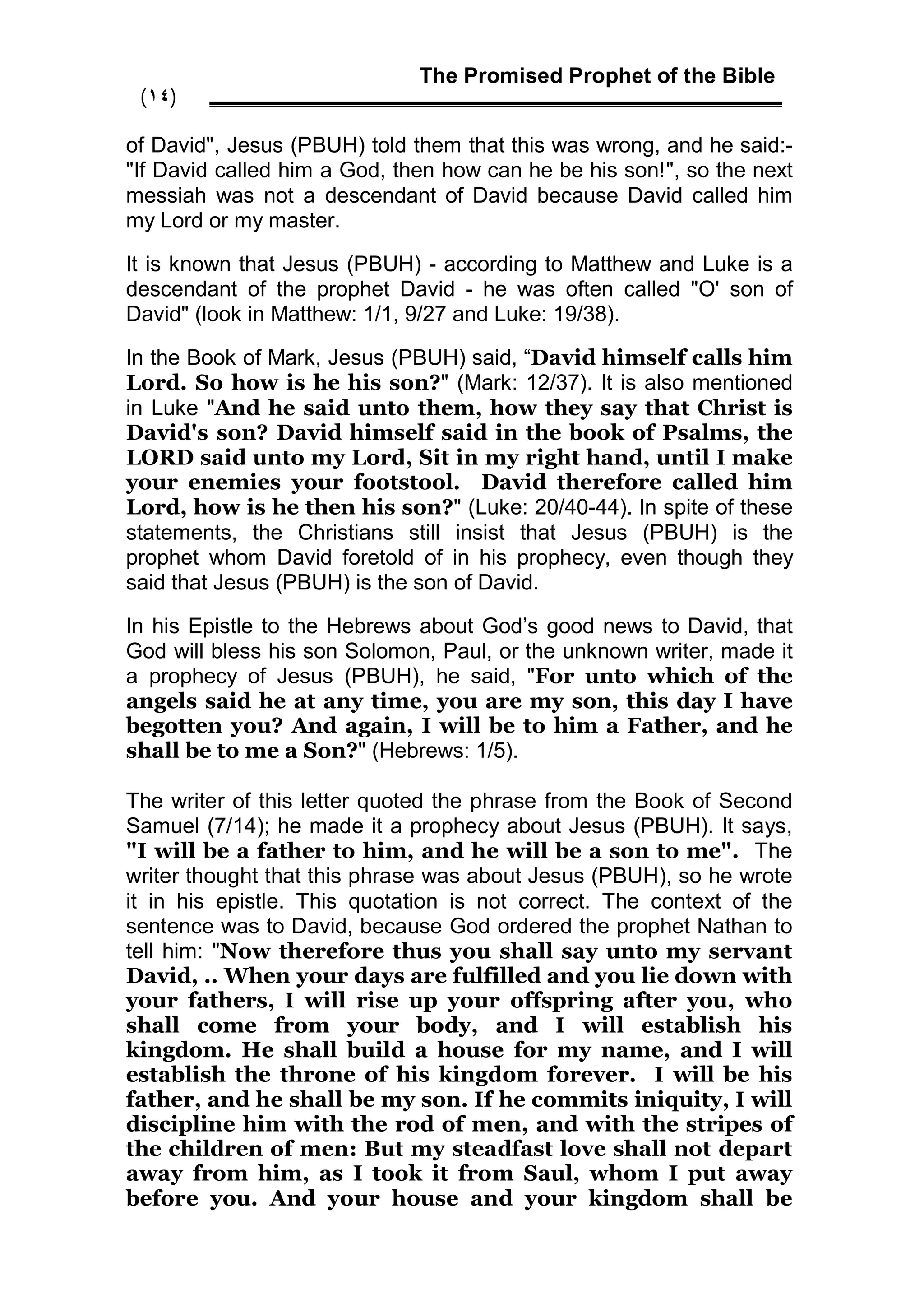 En the promised_prophet_of_the_bible | PDF