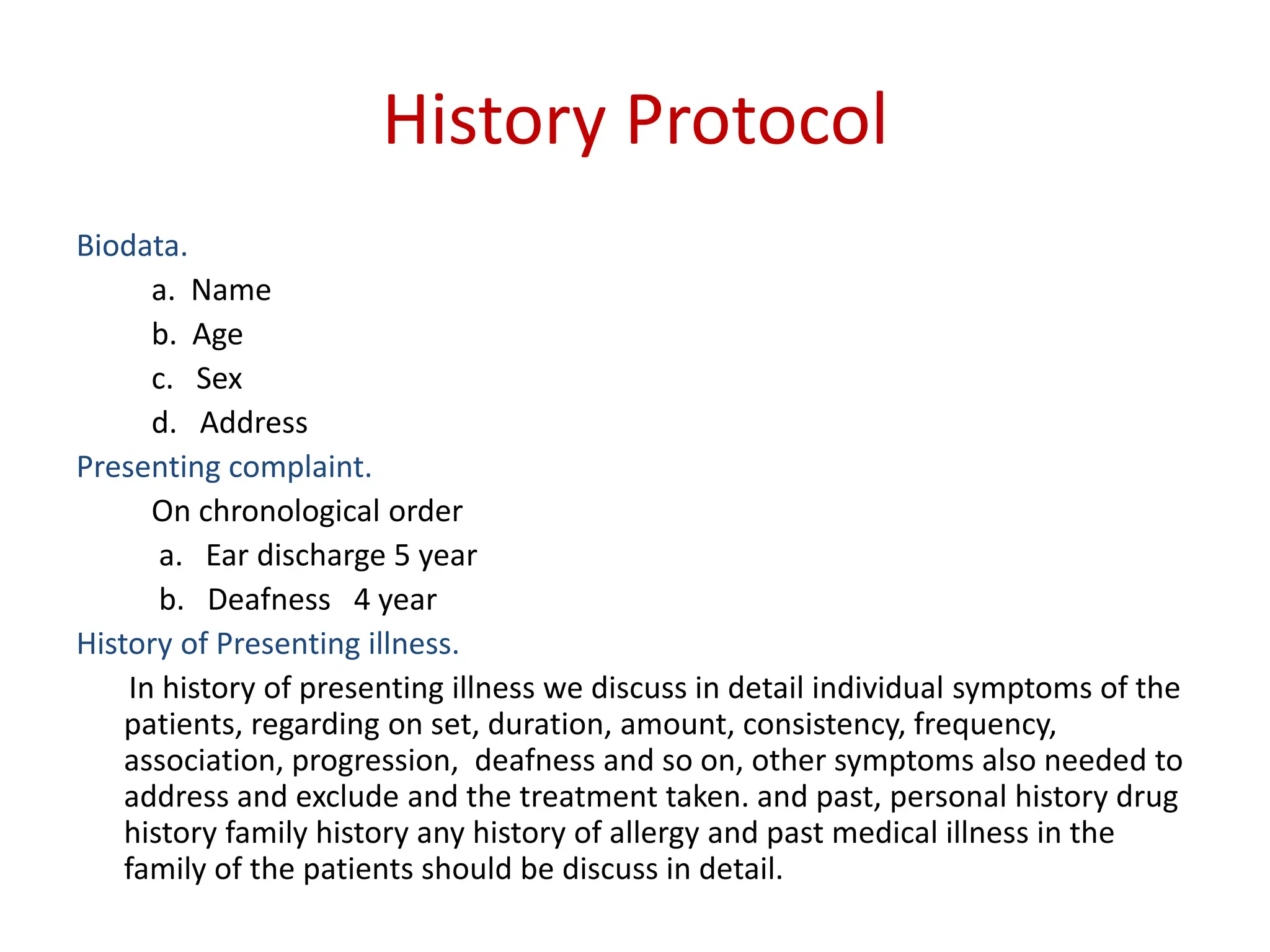 ENT History Taking.pptx
