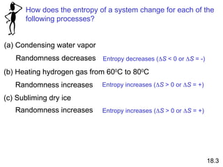The Fundamental of Chemistry - Entropy and Gibbs Energy | PPT