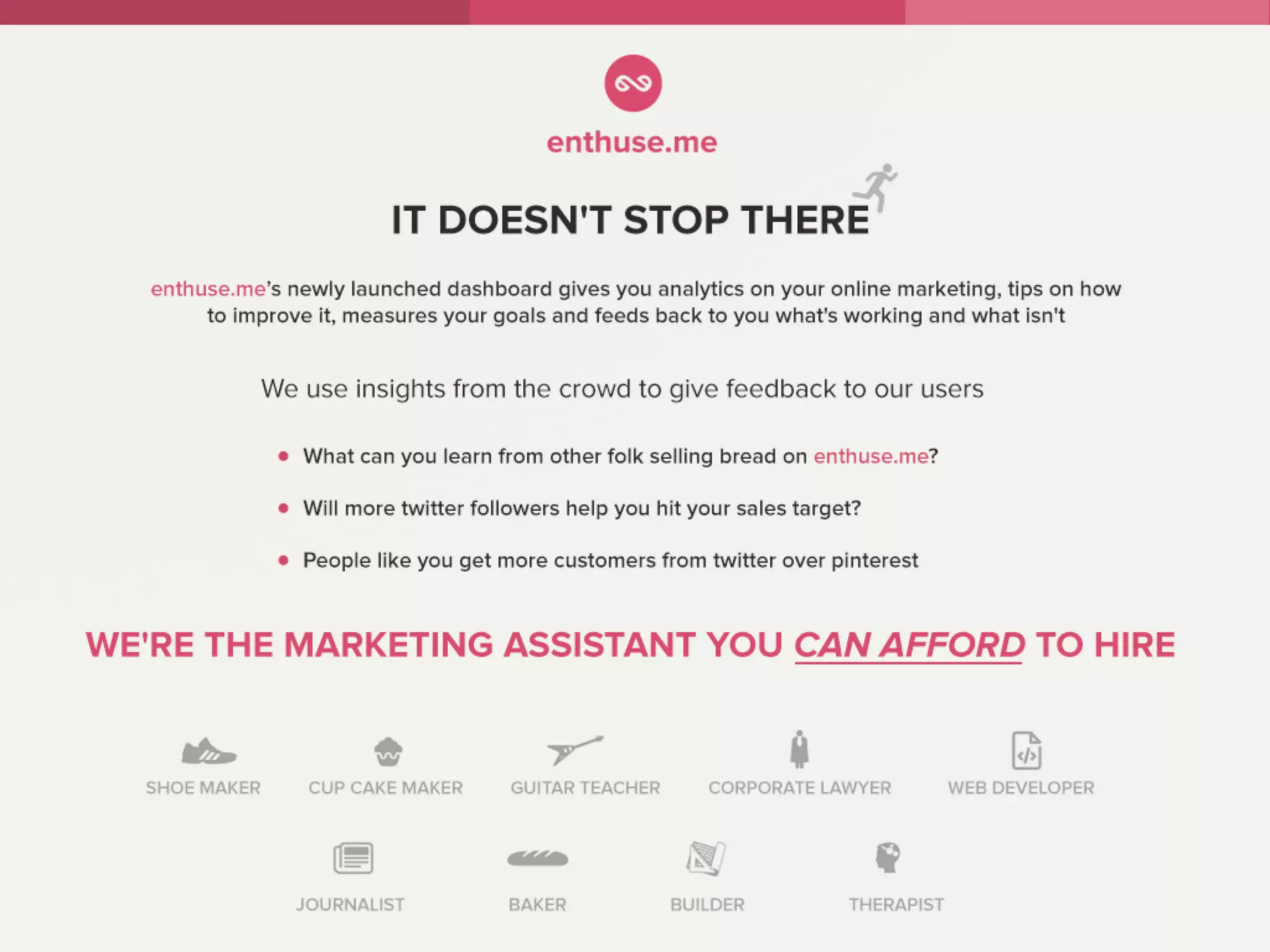 Enthuse.me web summit pitch deck | PDF