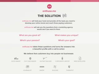 Enthuse.me web summit pitch deck | PDF